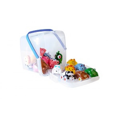 Cute Cars-Bucket set 25pcs